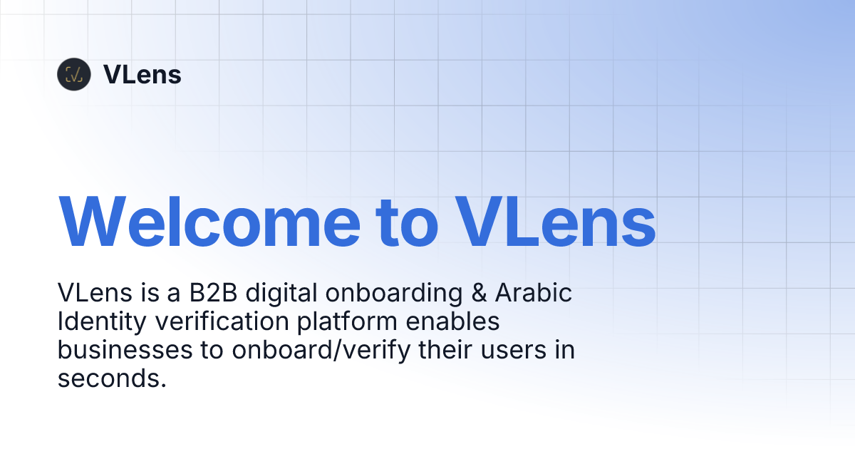 Welcome to VLens | VLens